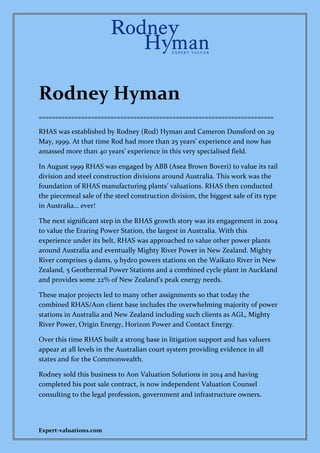 Rodney hyman | PDF