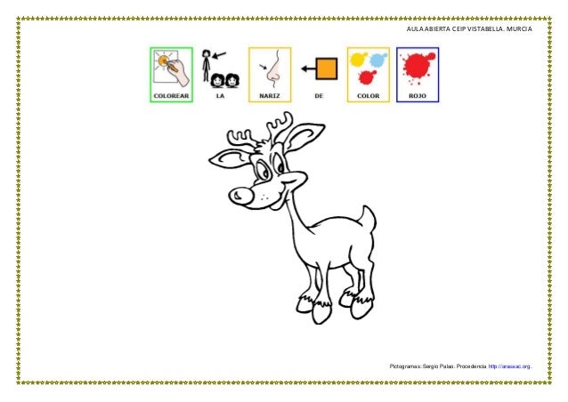 Rodolfo el reno con actividades