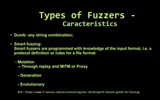 Fuzzing: Finding Your Own Bugs and 0days! 2.0 | PPT