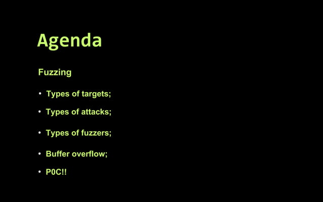 Stackconf 2021 Fuzzing Finding Your Own Bugs And 0days Ppt