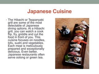 TYPES OF CUISINE | PPTX