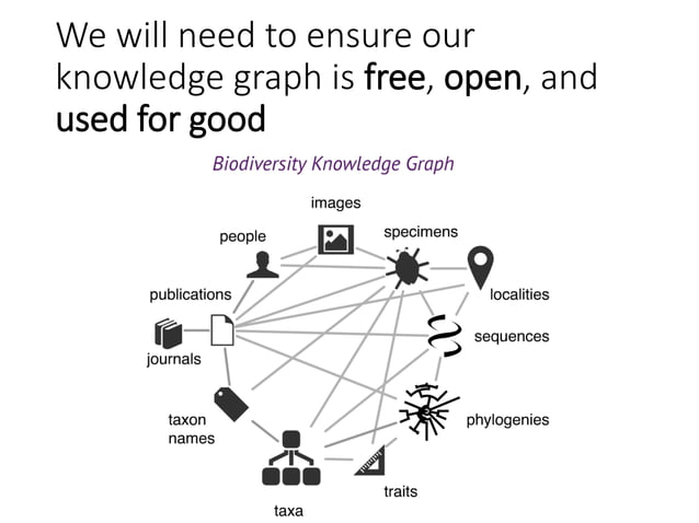 SLiDInG6 talk on biodiversity knowledge graph | PPT