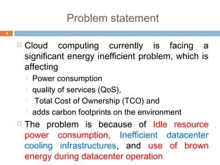 Presentation of Eco-efficient Cloud Computing Framework for Higher ...