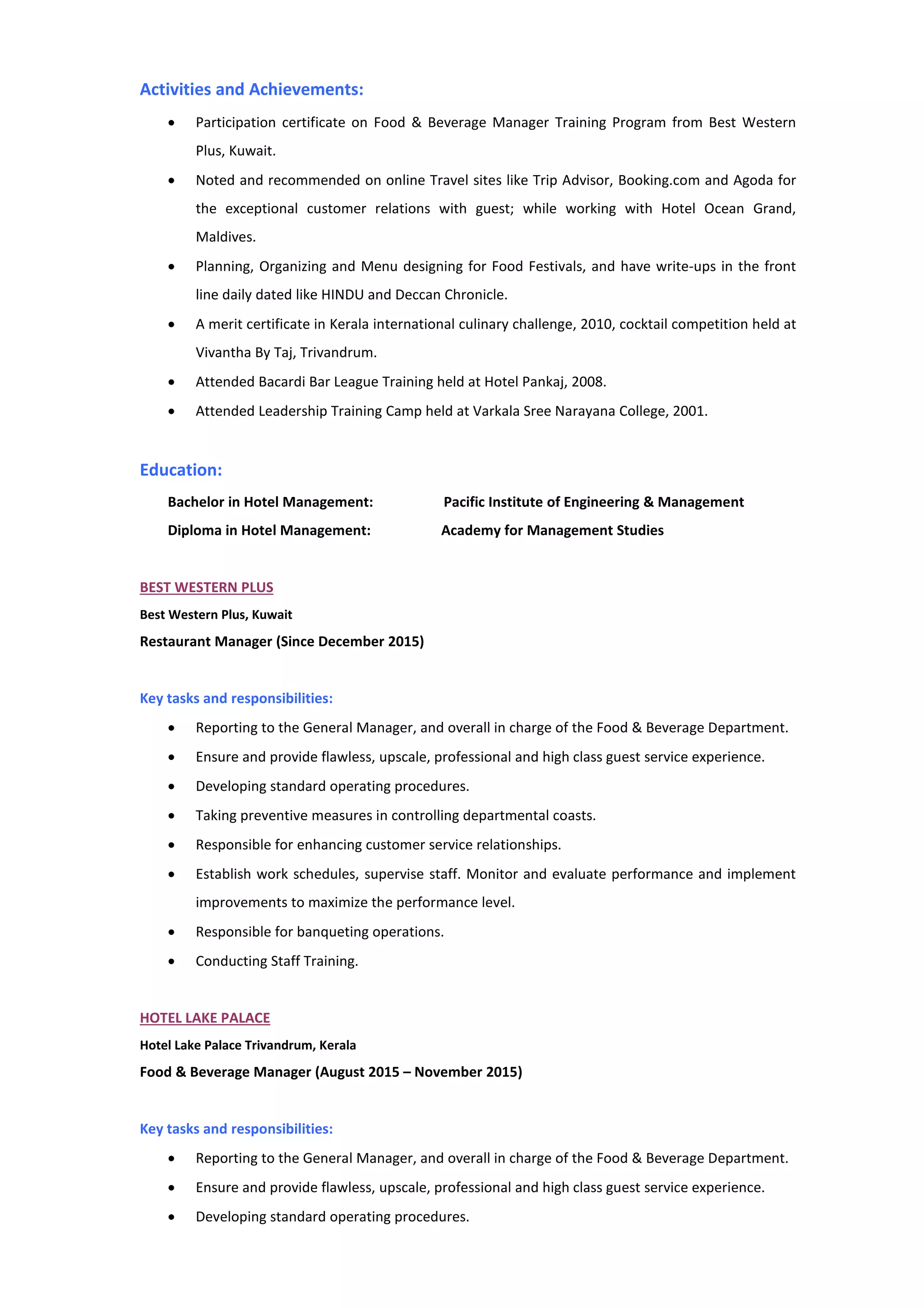 Rodrick resume | PDF