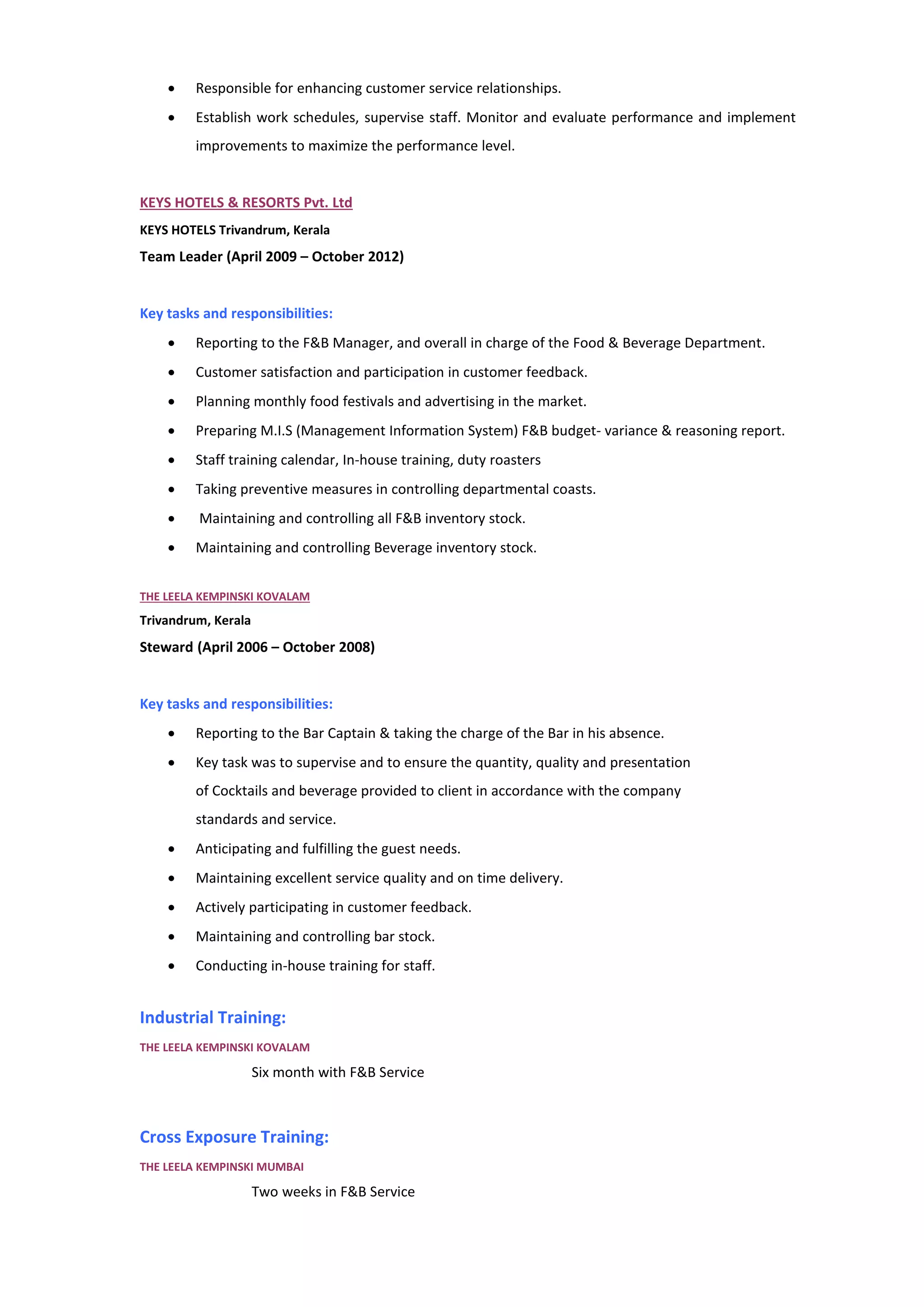 Rodrick resume | PDF