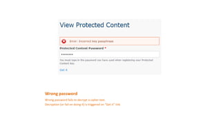 PROTECTED CONTENT: END-TO-END PGP ENCRYPTION FOR DRUPAL | PPTX