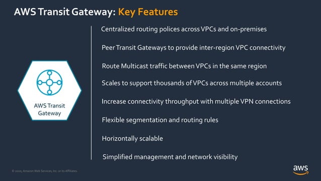 AWS Transit Gateway-Benefits and Best Practices | PPT