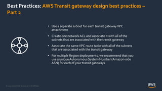 AWS Transit Gateway-Benefits and Best Practices | PPTX