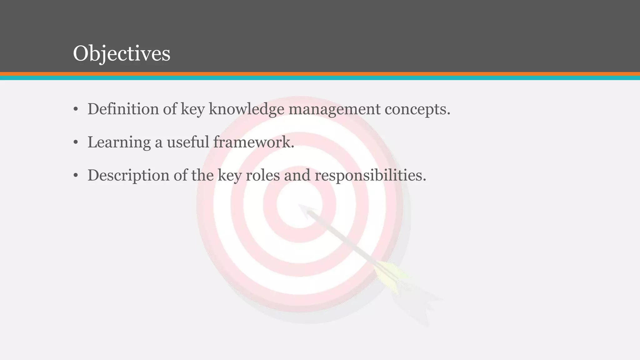A brief introduction to Knowledge Management | PPTX