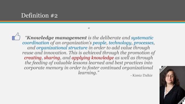 A brief introduction to Knowledge Management | PPTX