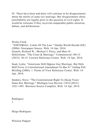 Rodriguez 1Diego RodriguezWinston PadgettGovernment 2.docx