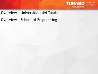 Turabo School of Engineering | PDF