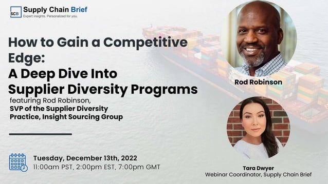 Problem Solved: Boost Resilience With Supplier Diversity | PPT Problem Solved: Boost Resilience With Supplier Diversity | PPT