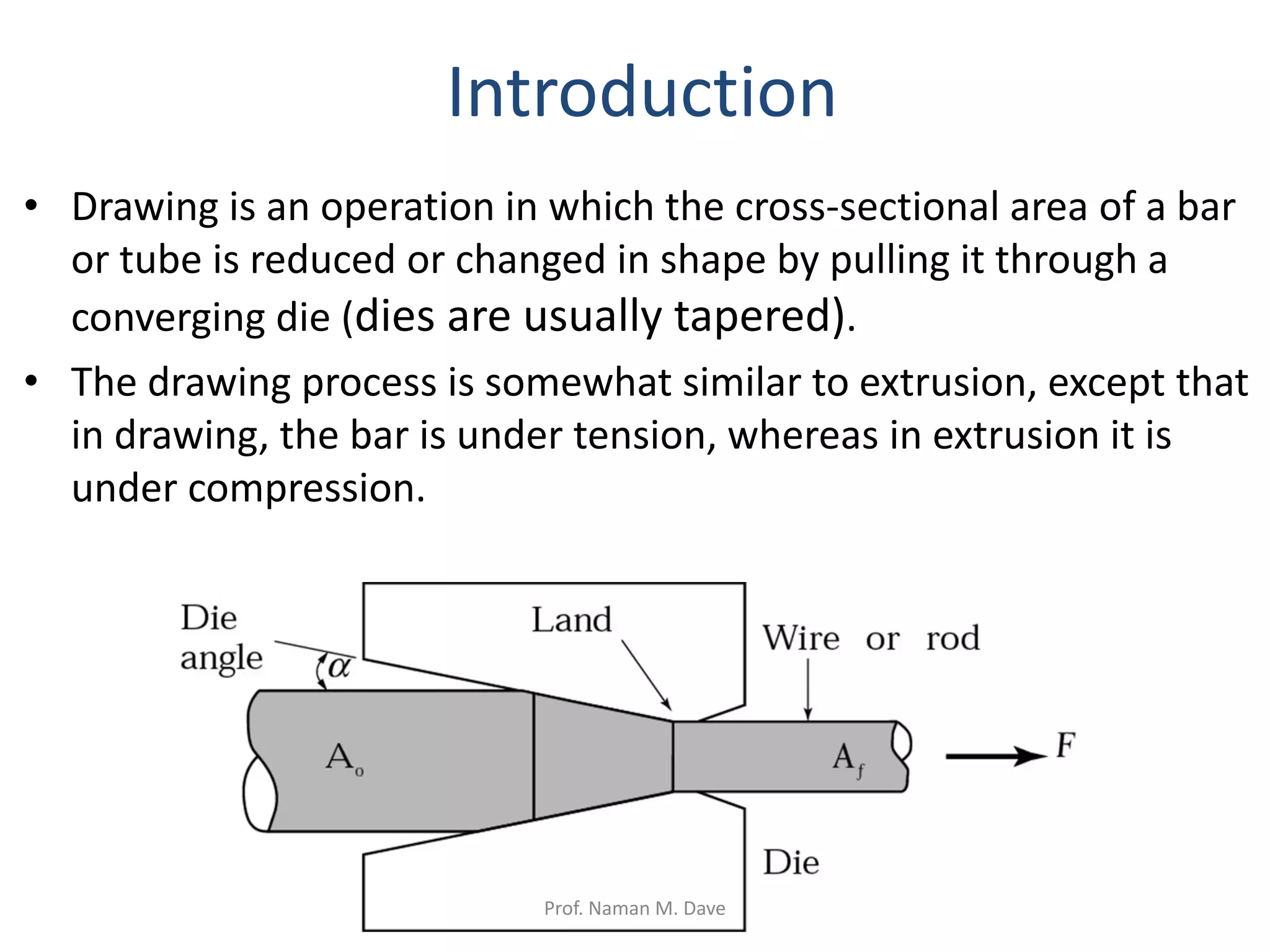 Rod, wire and tube drawing | PDF