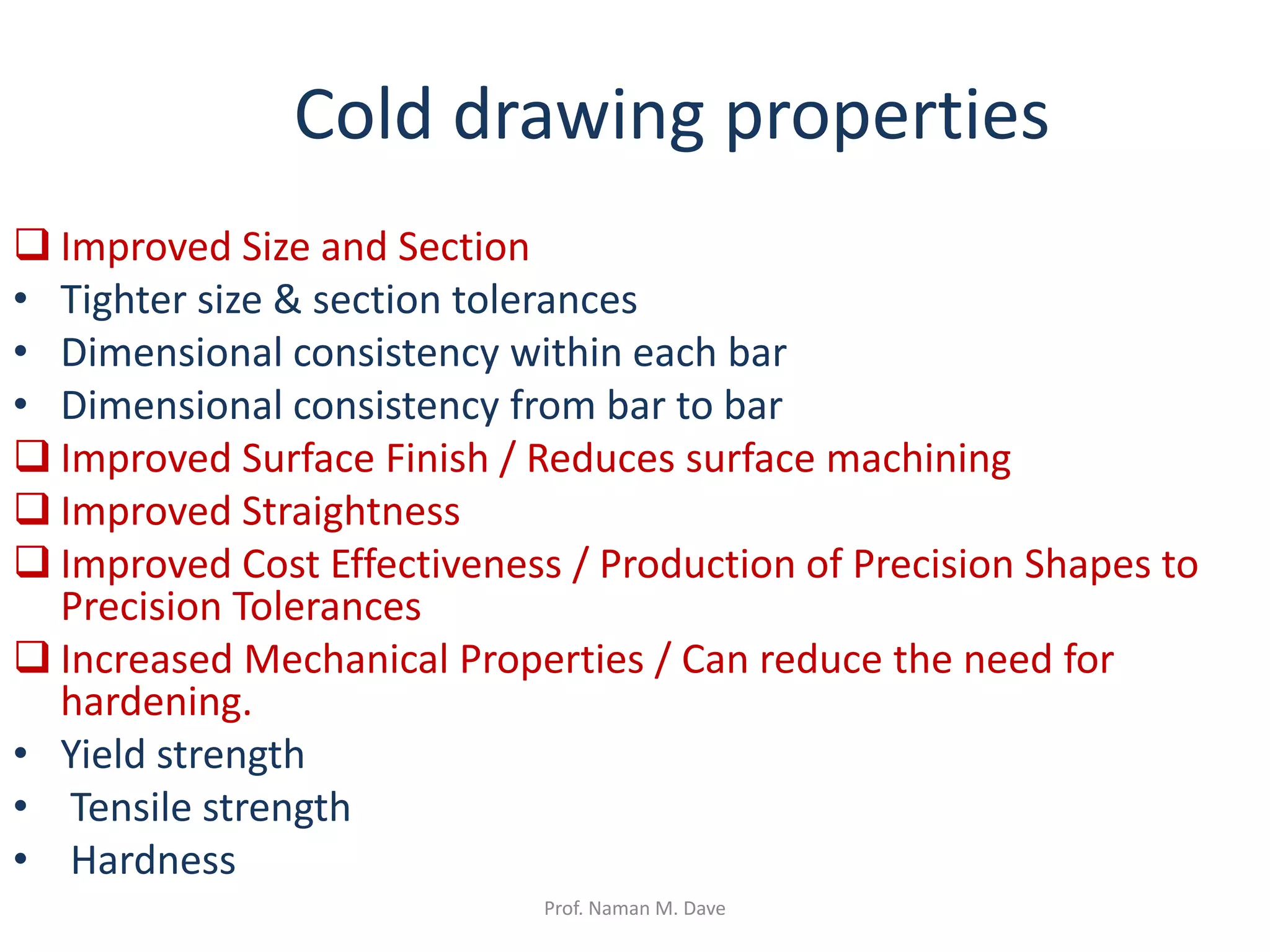 Rod, wire and tube drawing | PDF