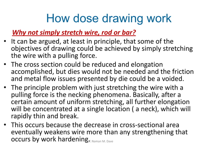 Rod, wire and tube drawing | PDF | Drawing and Sketching | Arts and Crafts