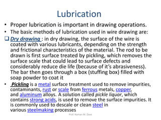 Rod, wire and tube drawing | PDF