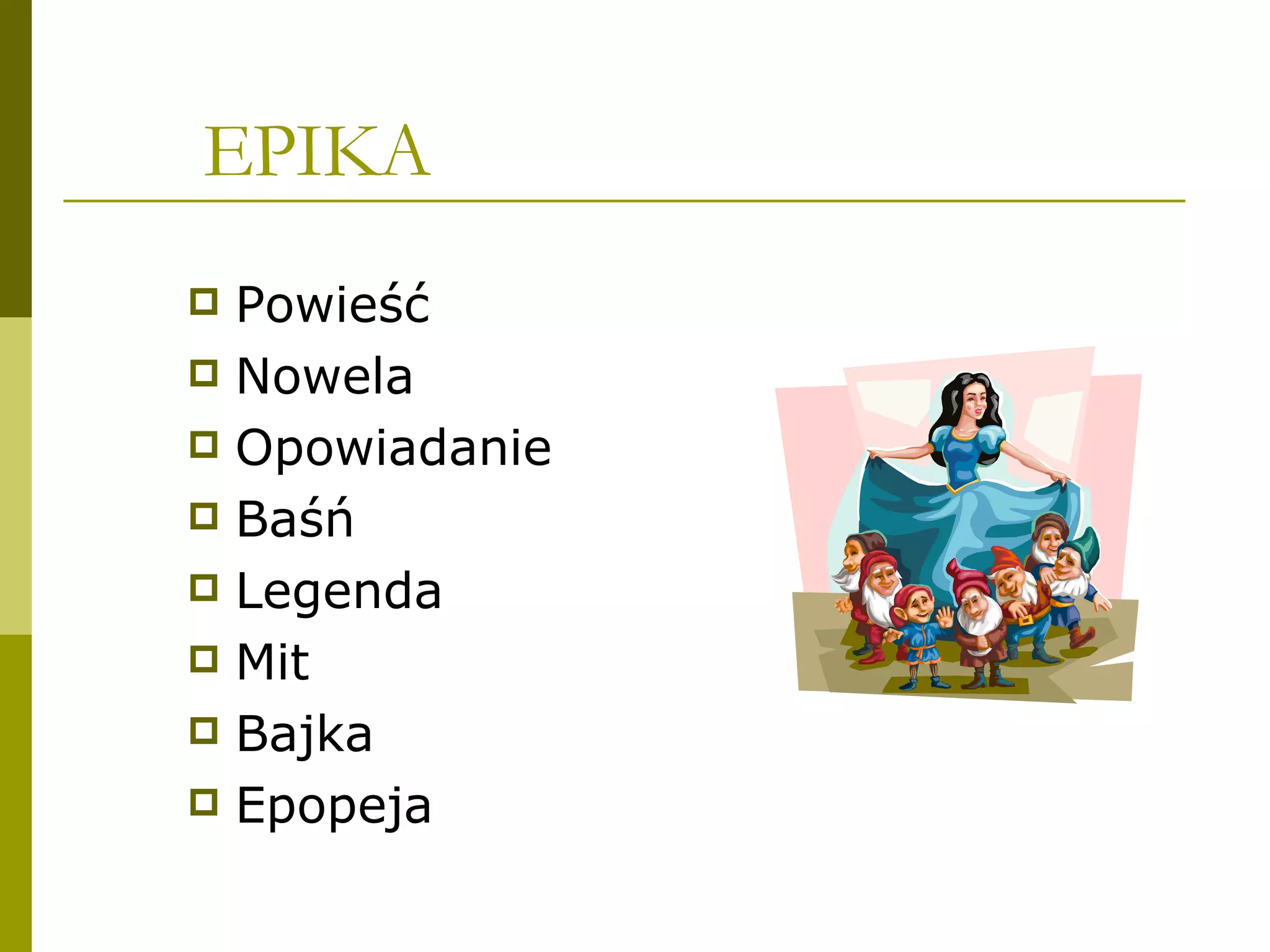 Rodzaje Literackie | PPS