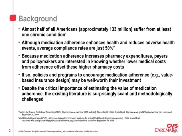 Value of Medication Adherence in Chronic Vascular Disease: Fixed ...