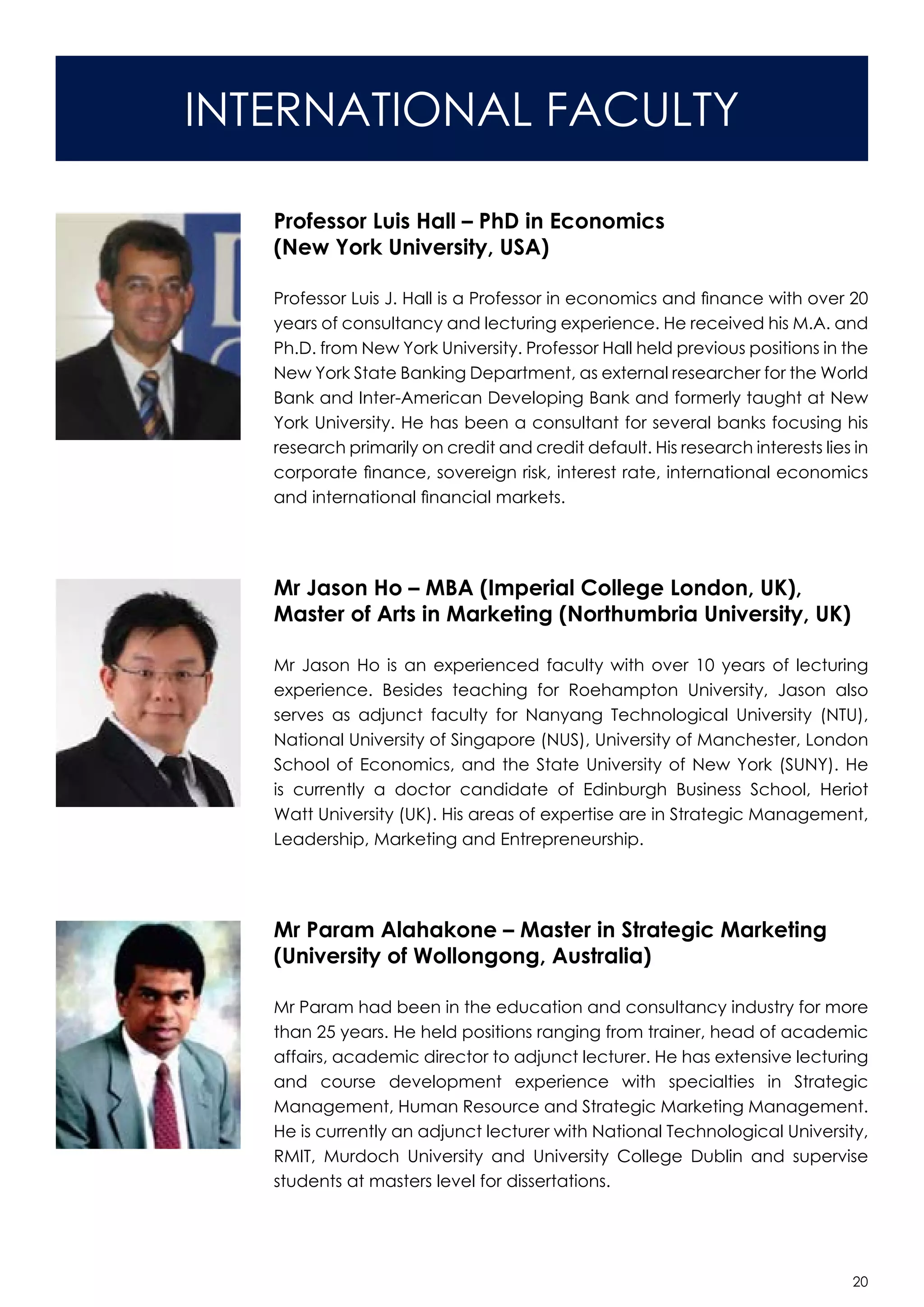 London MBA (10 Months Part-Time and Online) Singapore | PDF