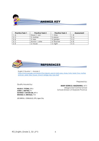 Ro e nglish_g2_q1_lp5 | PDF