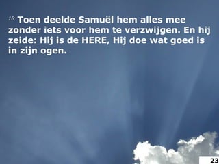 de roeping van Samuel | PPT