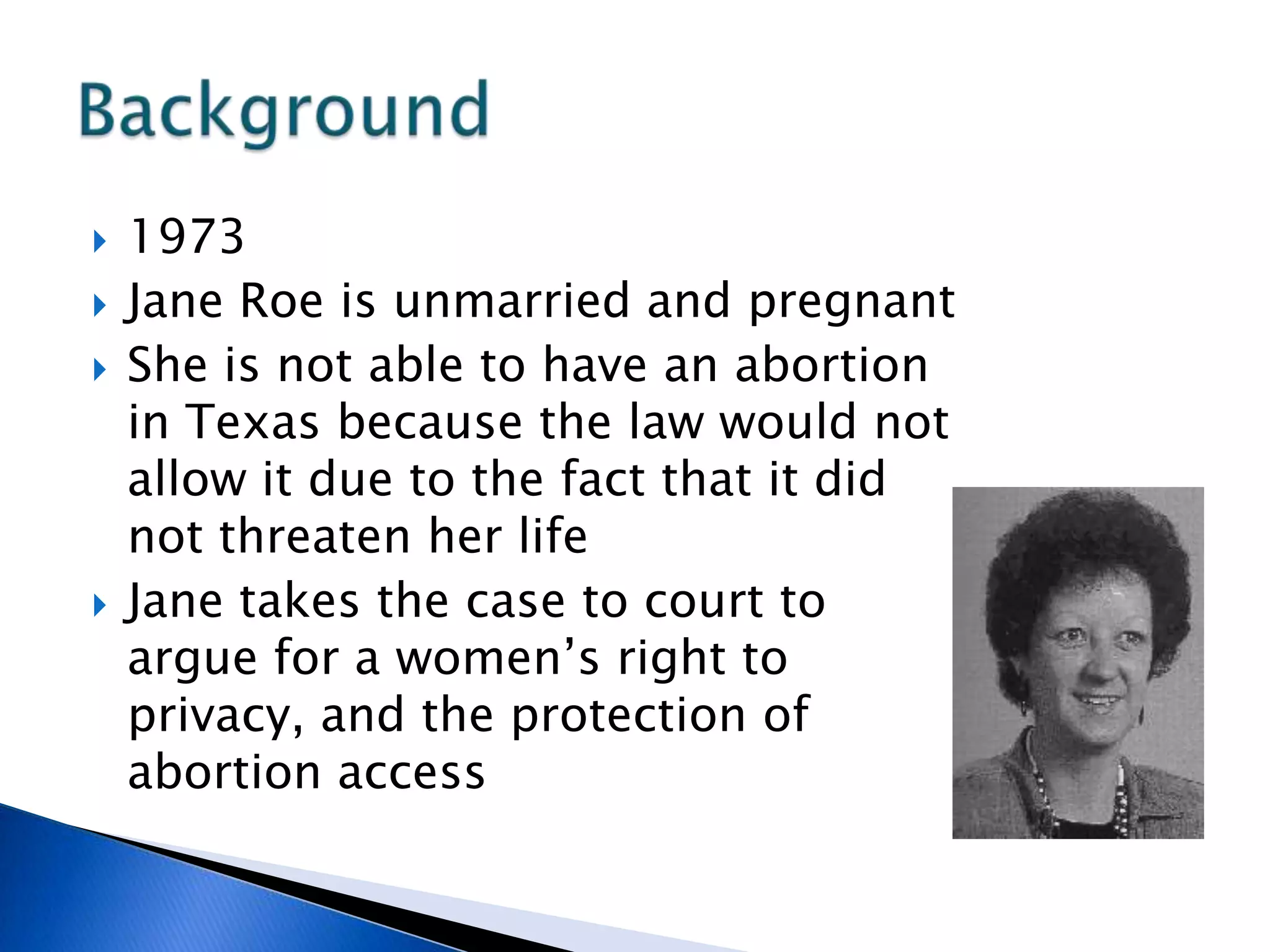Roe v wade | PPTX