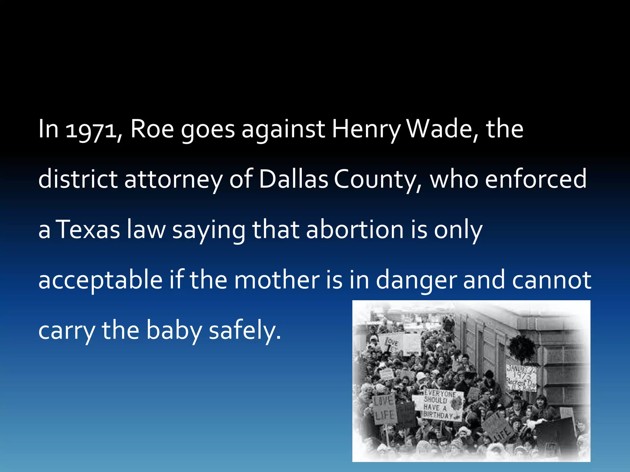 Roe v wade | PPTX