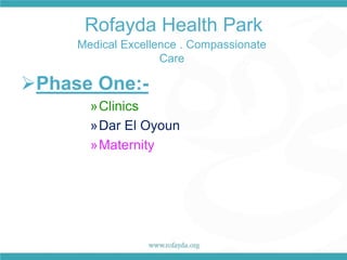 Rofayda Health Park | PPTX