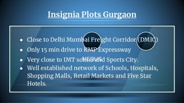 ROF Insignia Park Sector 93 | Residential Plots Gurgaon | PPT