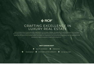 ROF Pravasa Cosmopolitan Consulting in Gurgaon | PPT