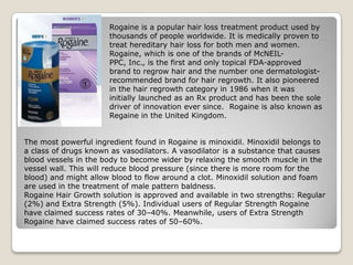 Rogaine | PPTX | Skin Care | Beauty
