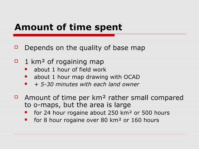 Rogaining maps | PPT