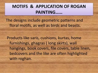 Roghan painting | PPTX