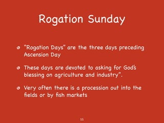 Rogation sunday | PDF