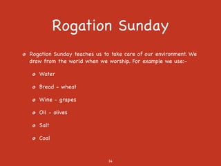 Rogation sunday | PDF