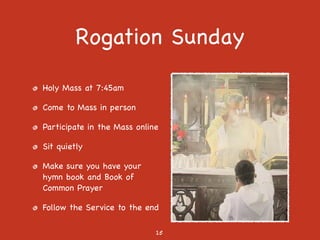 Rogation sunday | PDF