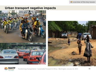 Sustainable Mobility and Accessibility in Urban Areas of Africa - Roger ...