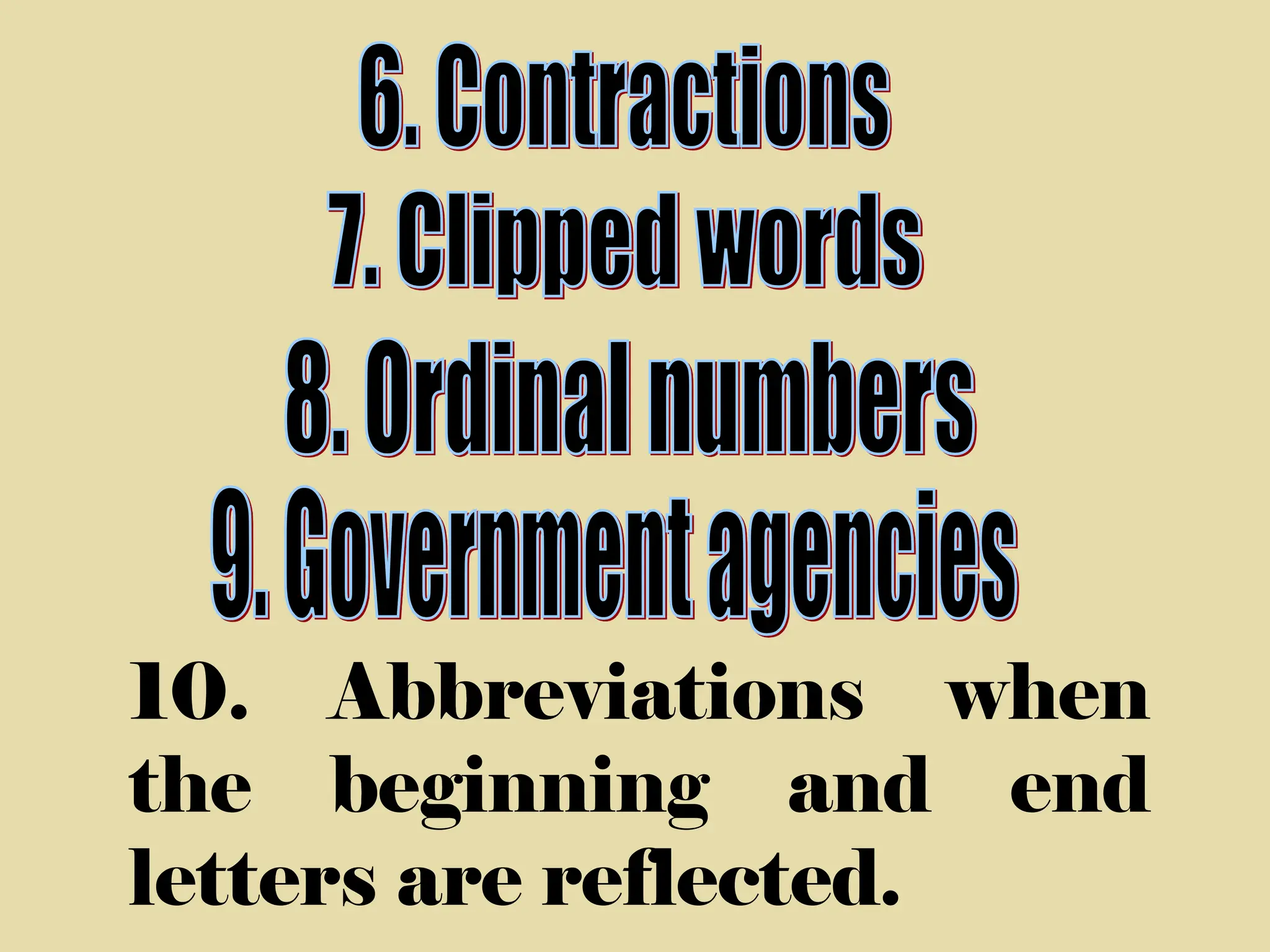 word formations in english today and tomorrow | PPT