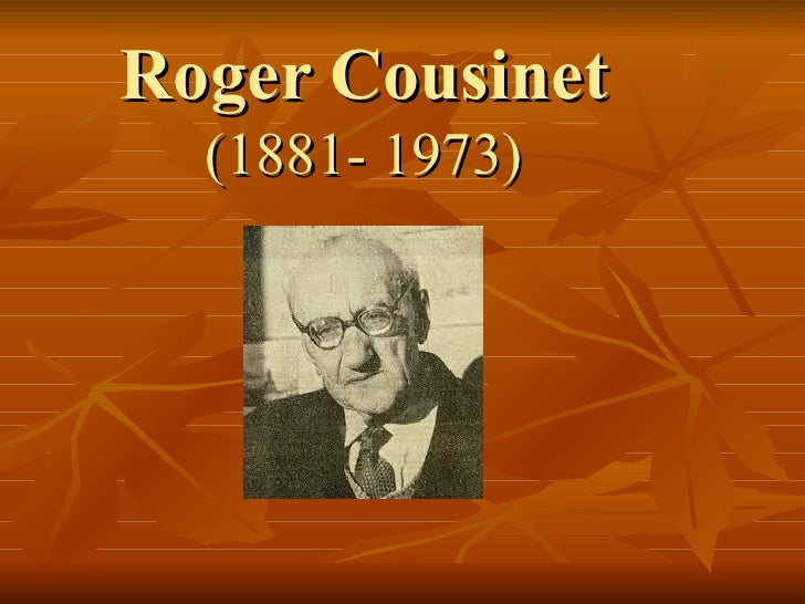 Roger Cousinet - Alchetron, The Free Social Encyclopedia