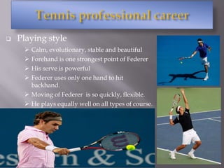 Roger federer – the best of great | PPTX