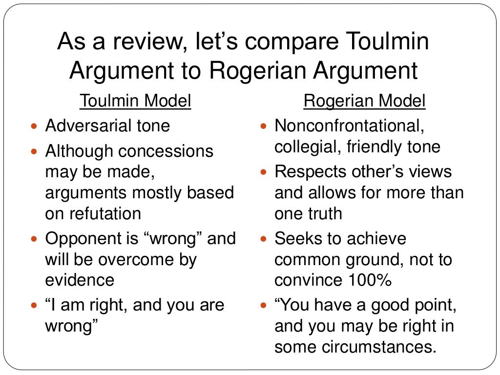 Rogerian Argument