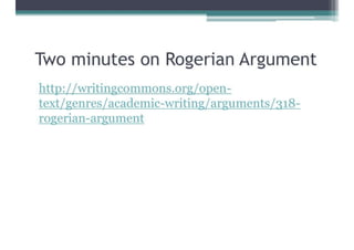 Rogerian Argument | PPT