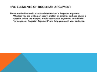 Rogerian argumentpp[1] | PPTX