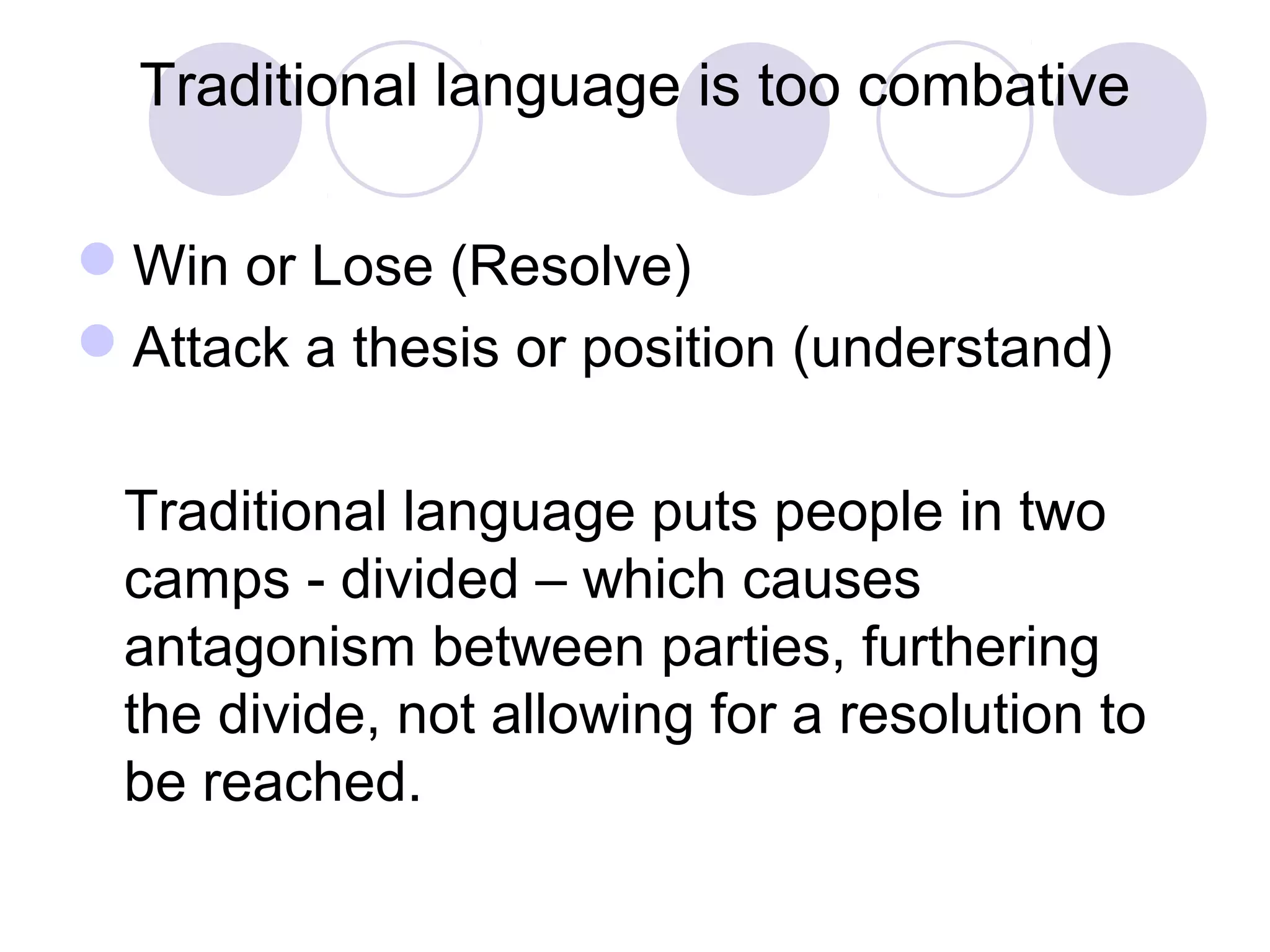 Rogerian Model of Argument | PPT