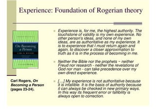 Rogerian Psychotherapy | PPT