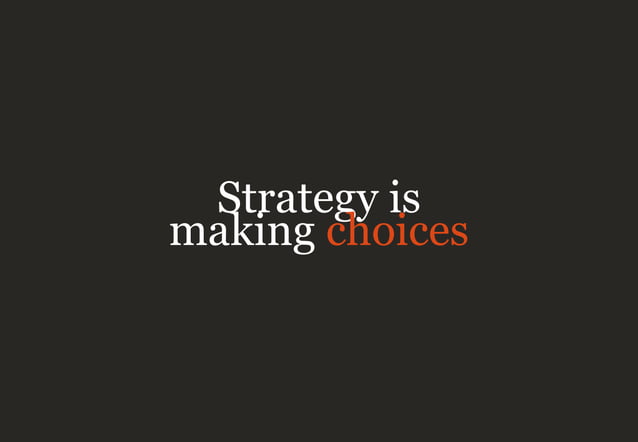 Roger Martin. Playing to Win - How to make strategy work | PDF ...