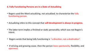 Psychology- theory of personality- Carl Rogers. By Dr. Mehran ...