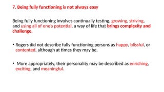 Psychology- theory of personality- Carl Rogers. By Dr. Mehran ...