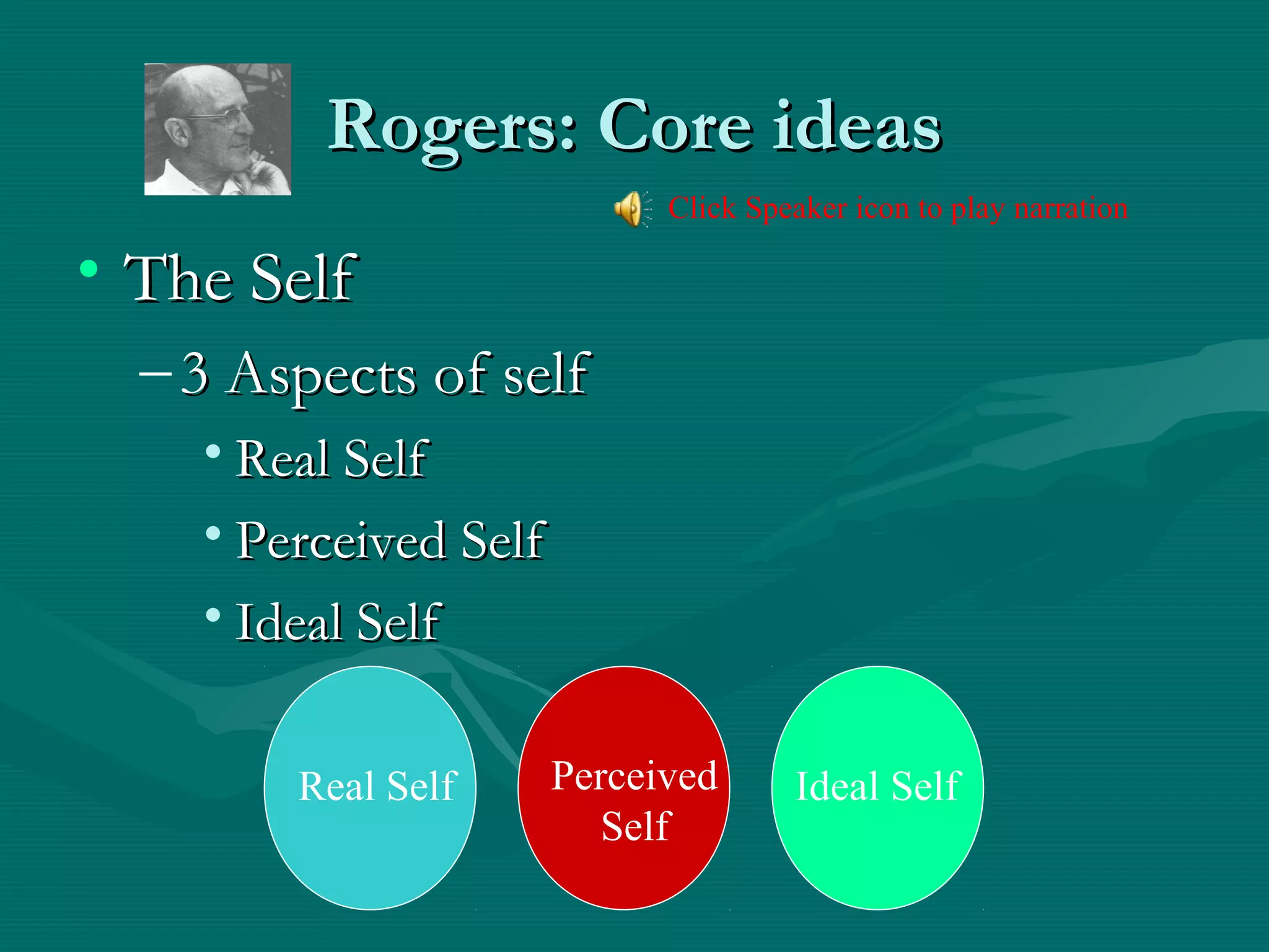 Humanistic Theories: Carl Rogers | PPT
